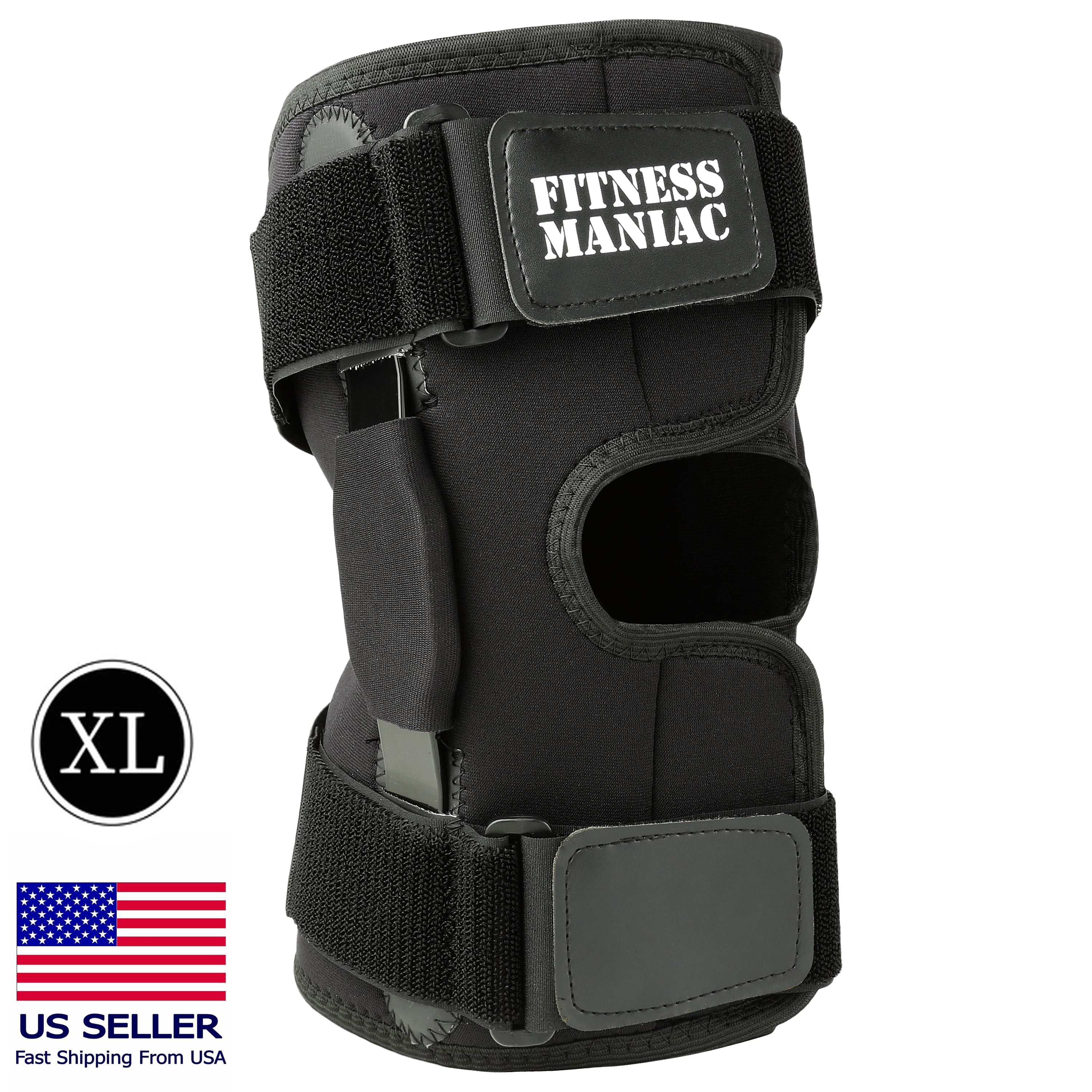 Hinged Knee Brace for Men and Women, Knee Support for Swollen ACL, X ...