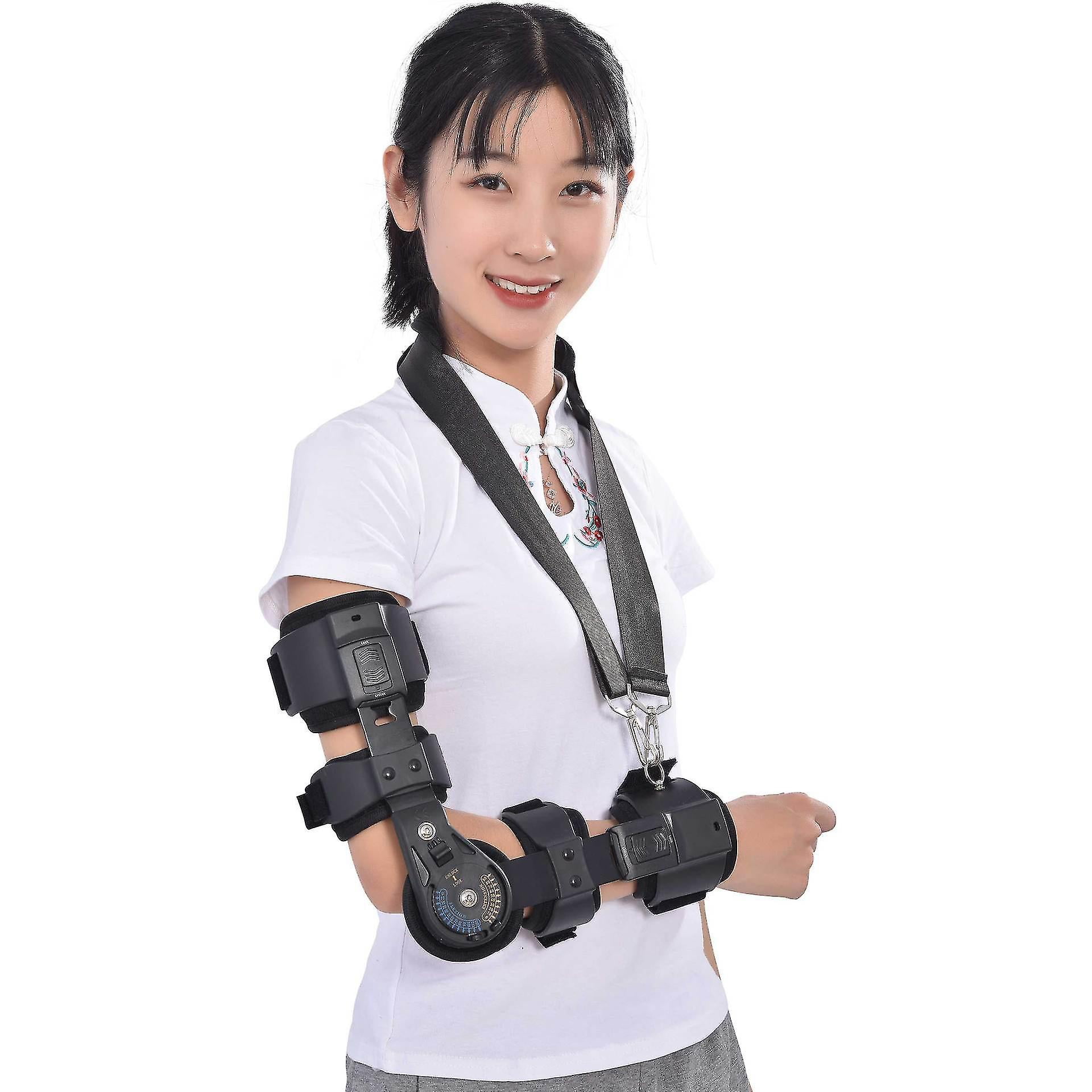 Hinged ROM Elbow Support - Adjustable Rear Op Elbow Support Stabilizer ...
