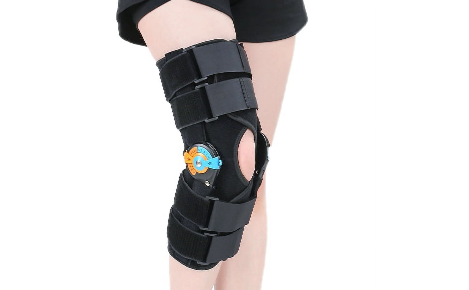 GHORTHOUD Hinged ROM Knee Brace, Adjustable Immobilizer, Stabilizers ...