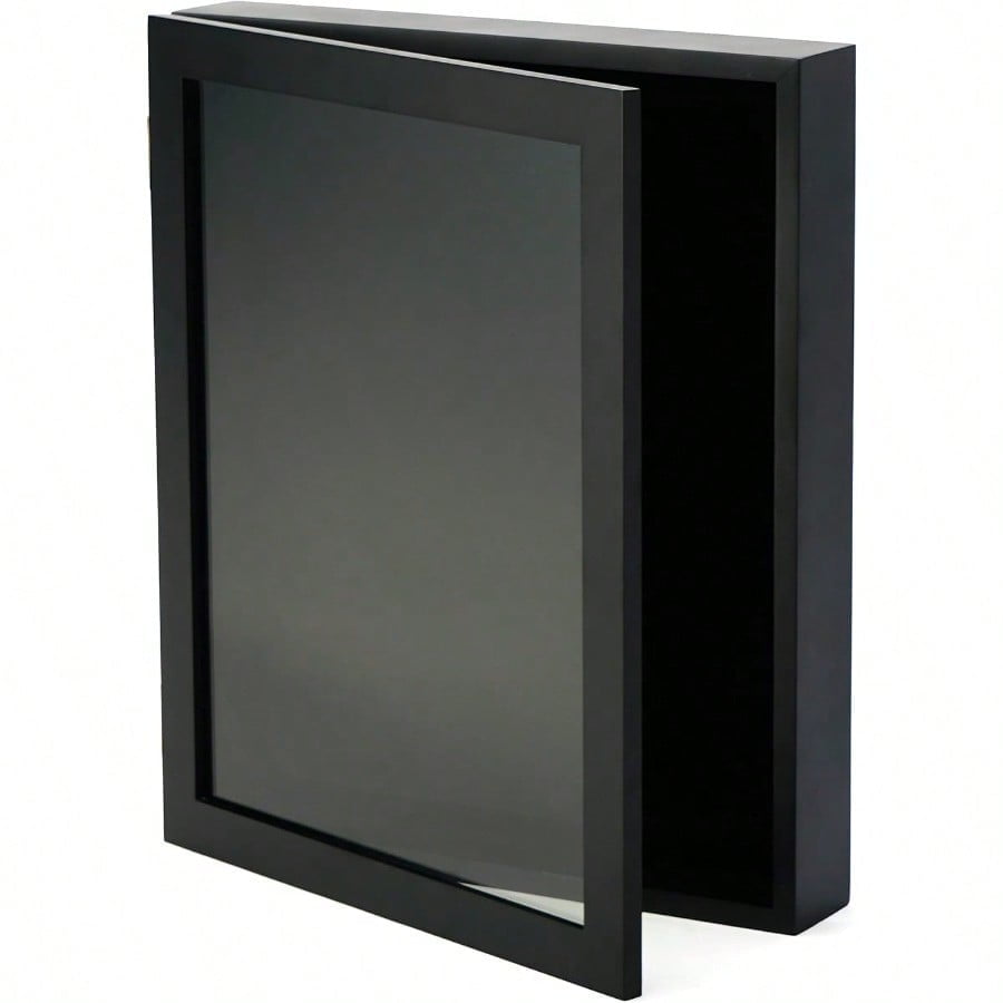 Hinged Shadow Box for Military, Memorial, Graduation, or Wedding ...