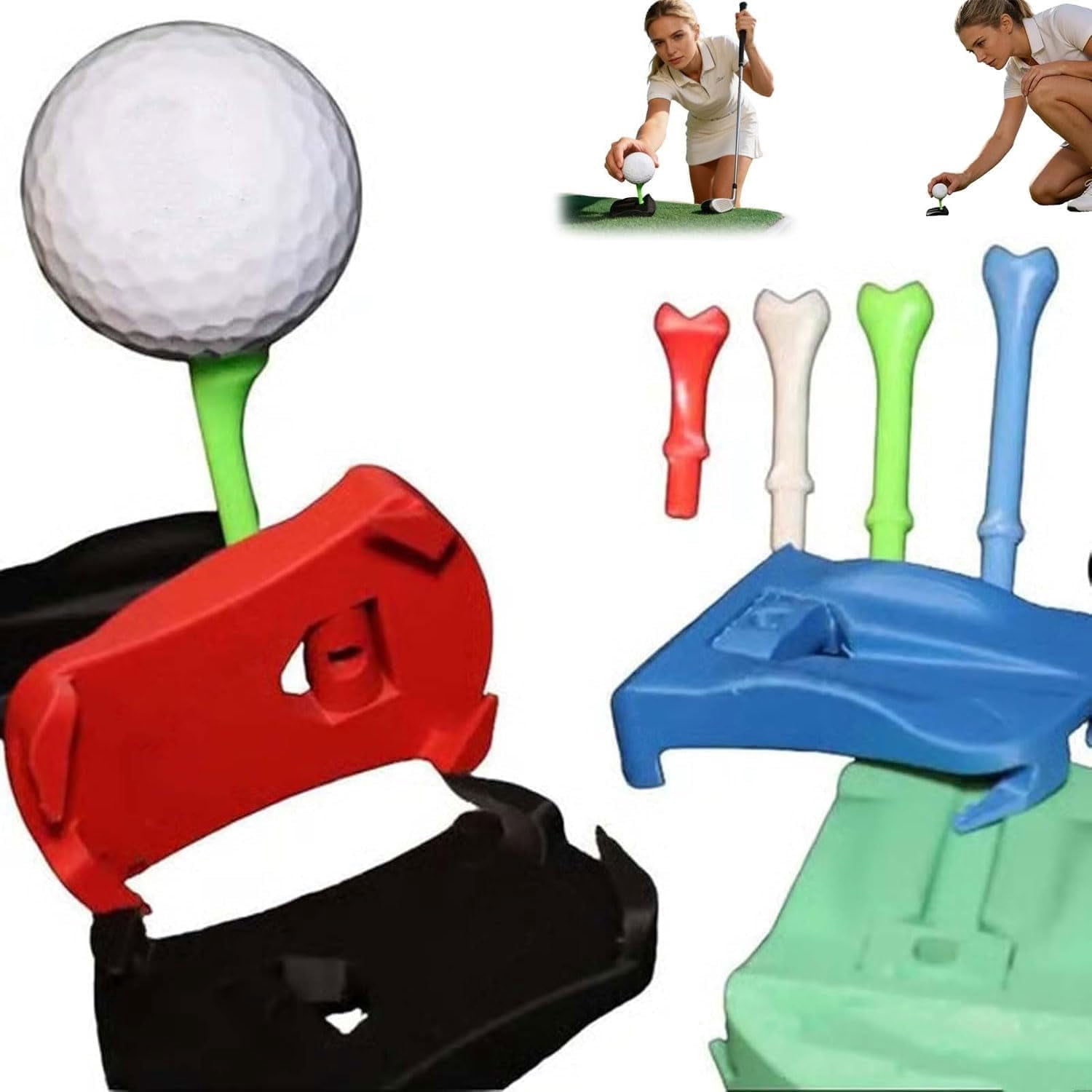 Hinged Turf Base V3 for Golf Ball, Hinged Artificial Turf Tee for Golf ...