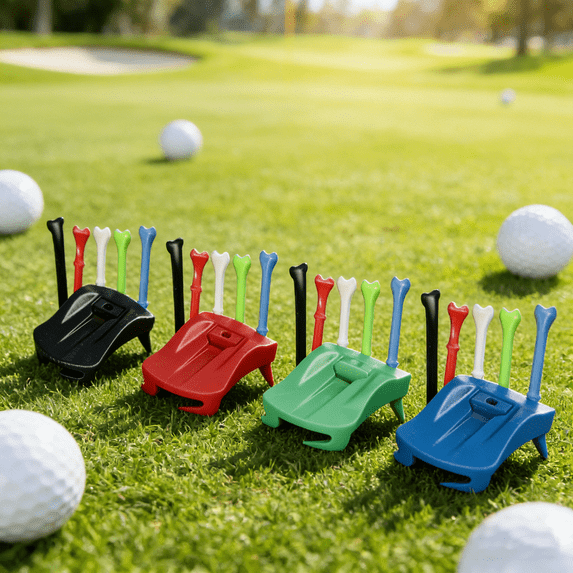 Hinged Turf Base V3 - Turf Tee for Artificial Turfs, Includes Pre-Cut ...