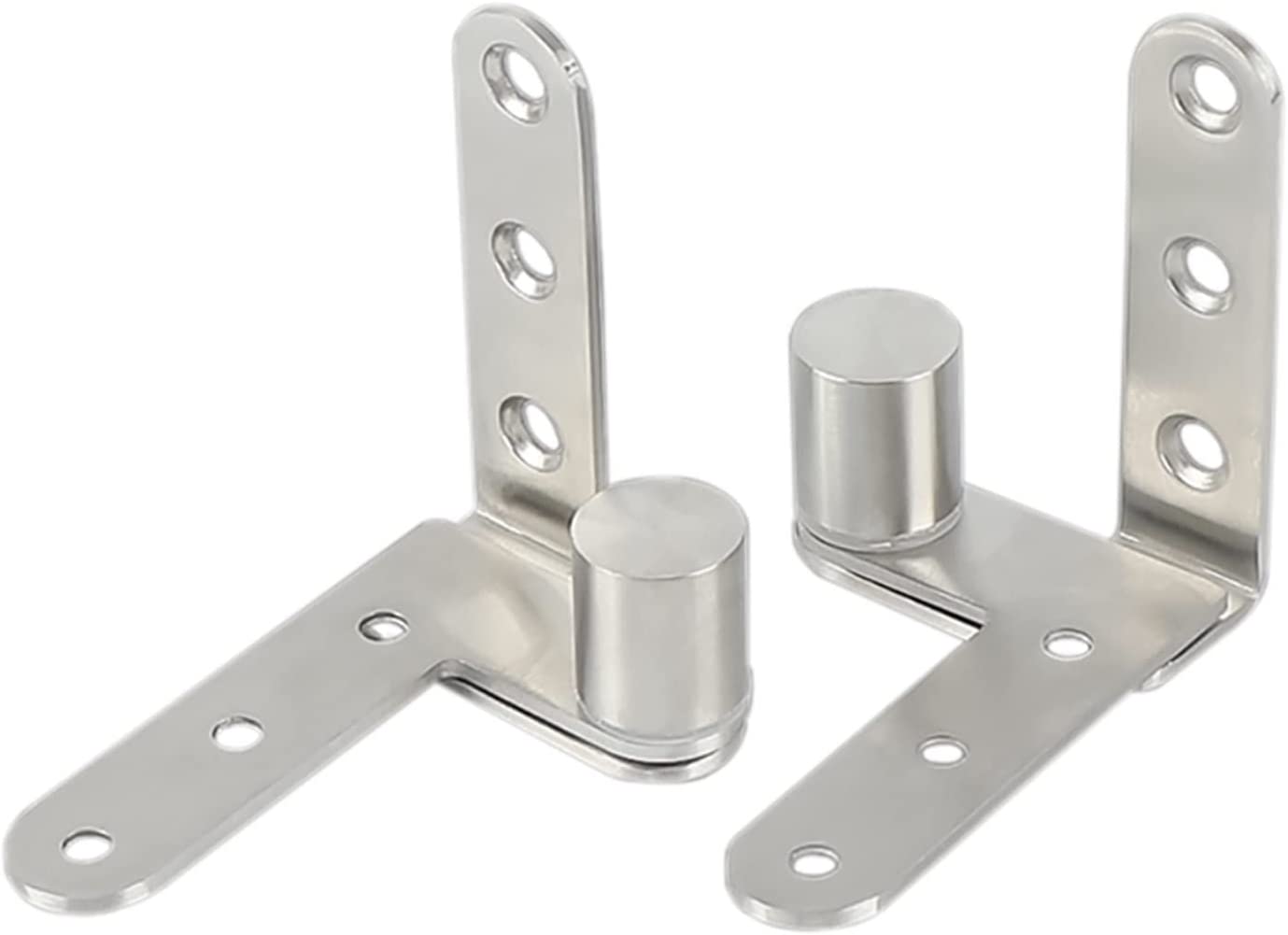 Hinges 2Pcs Stainless Steel Door Shaft Hinge Wooden Door Up Down ...