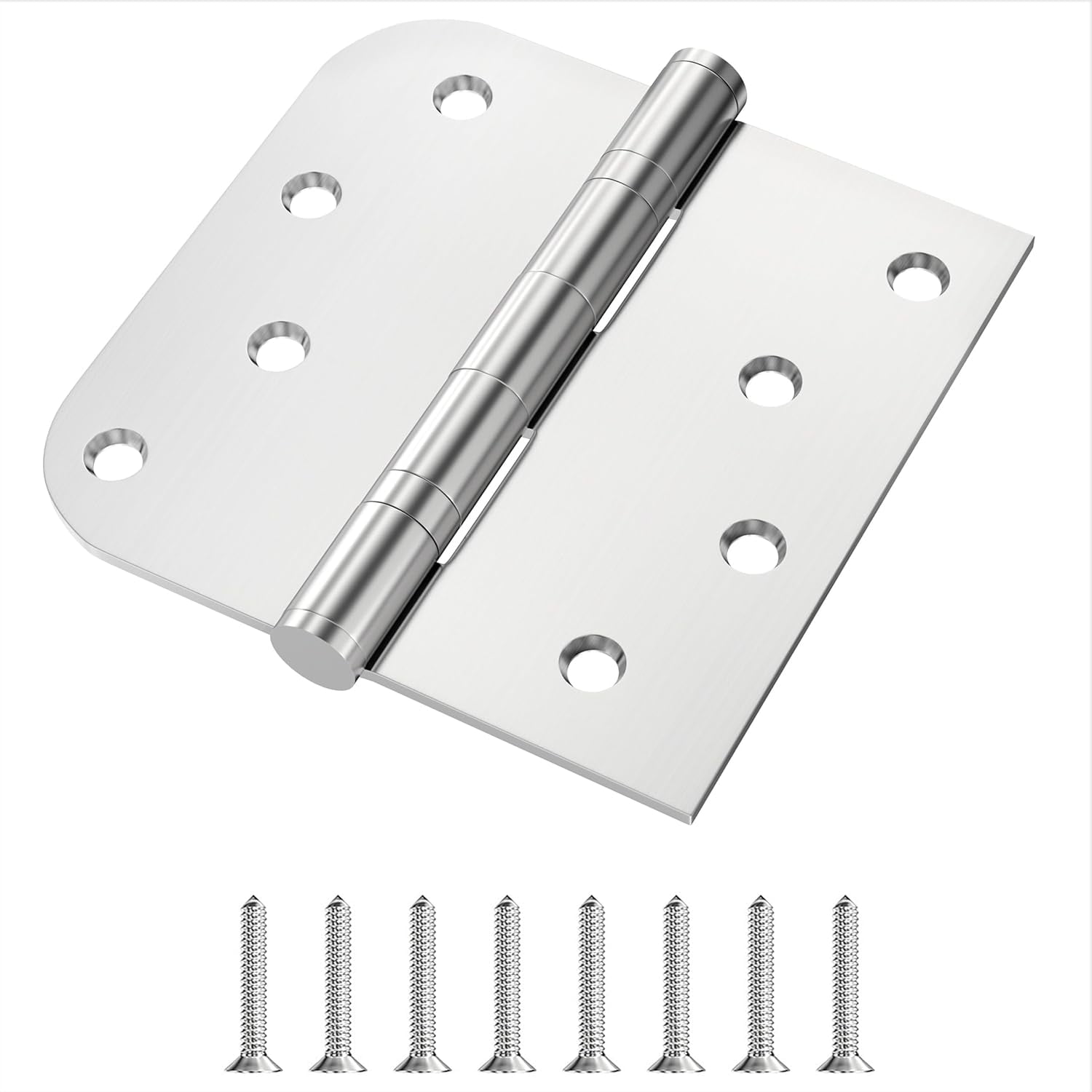 Hinges, 3 Pack Door Hinges Stainless Steel Hinges with 4 Inch Square ...