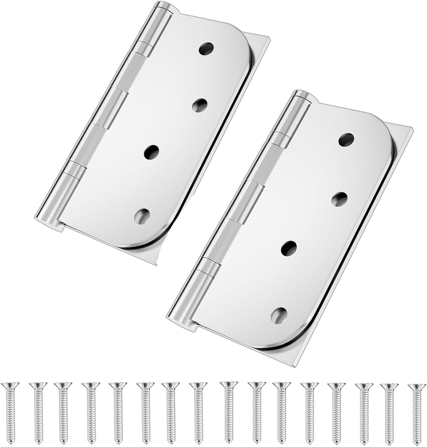 Hinges 4'' Stainless Steel Hinges Ball Bearing Door Hinges 4 Inch ...