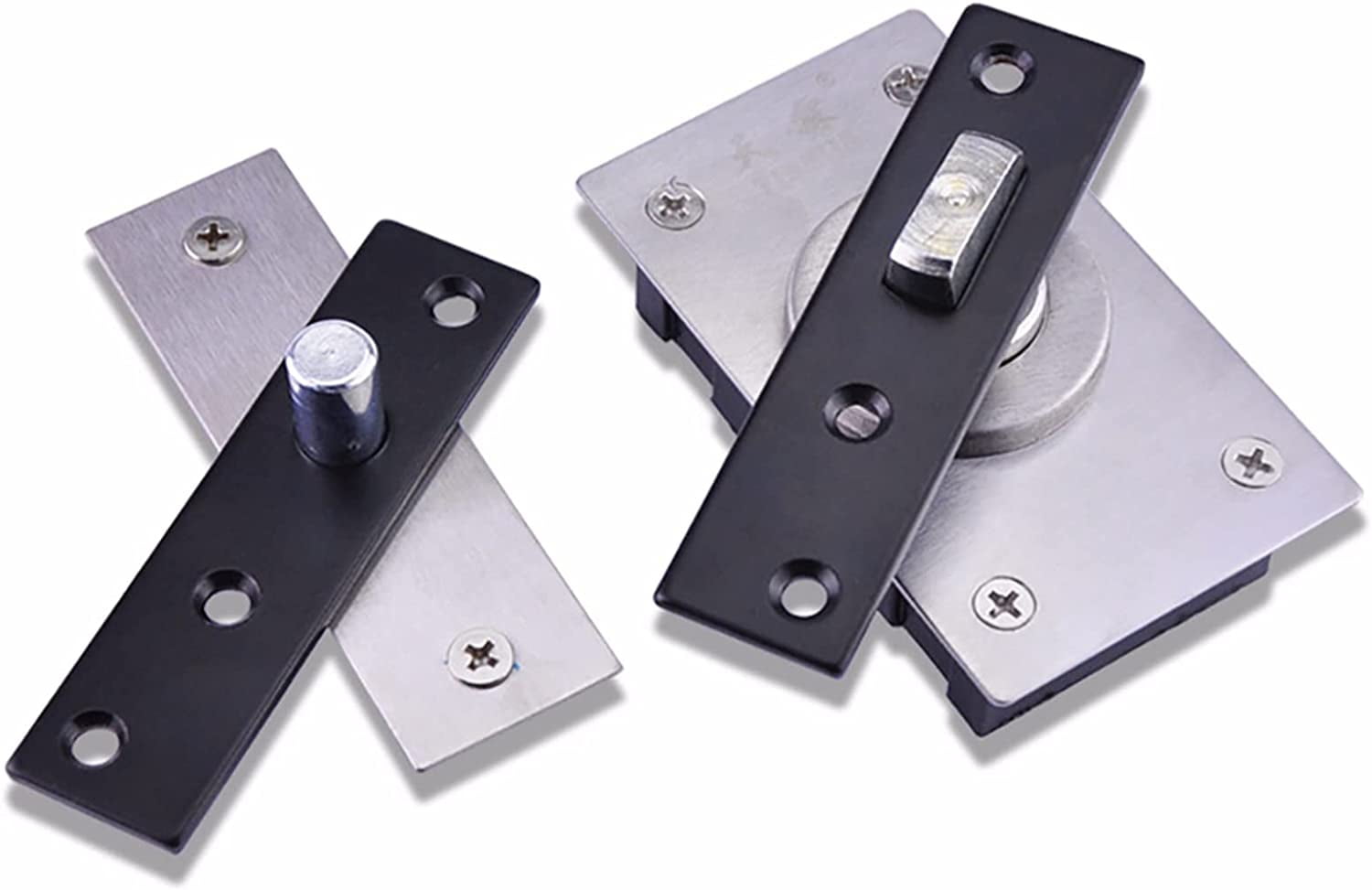 Hinges Heavy 360° Hinges Wooden Door Upper Lower Hinges Positioning ...