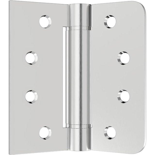 Hinges Self-Closing Door Hinges 4Inch 304 Stainless Steel Hinges Spring ...