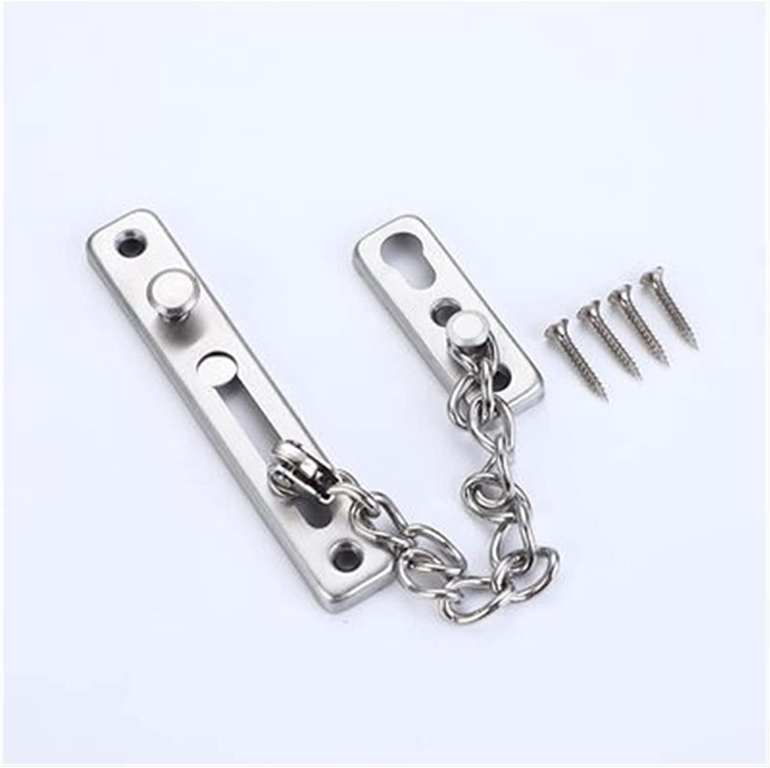 Hinges Stainless Steel Anti-Theft Door Chain Bedroom Kids Safety Door ...