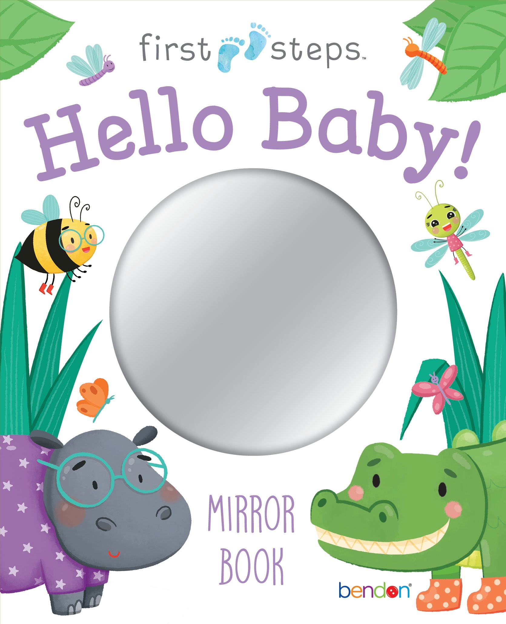 Hinkler First Steps Hello Baby! Board Book with Mirror - Walmart.com