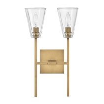 Caleb Adjustable 6-Light 28" Brass Cluster Chandelier, Brass Gold/Black ...