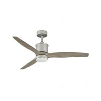 Hinkley Lighting - Fan - Hover Flush - 52 Inch 3 Blade Ceiling Fan with ...