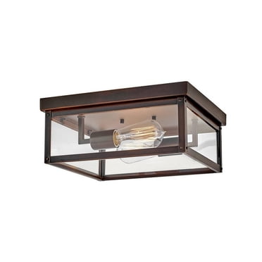 Hinkley Lighting - Two Light Flush Mount - Foyer - Crew - 2 Light ...