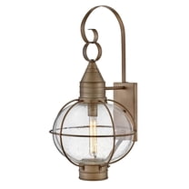 Hinkley Lighting - Two Light Wall Mount - Nantucket - Brass Outdoor ...