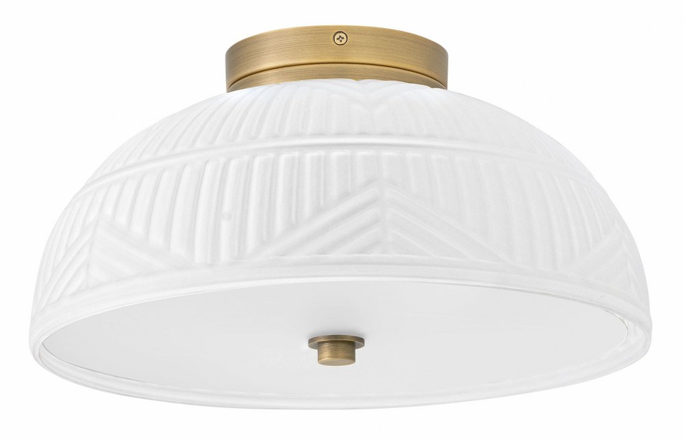 Hinkley Lighting - Devon - 10W 2 LED Small Flush Mount In Modern Style ...