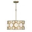 4815DZ-Hinkley Lighting-Quentin - 6 Light Linear Chandelier in Mid ...