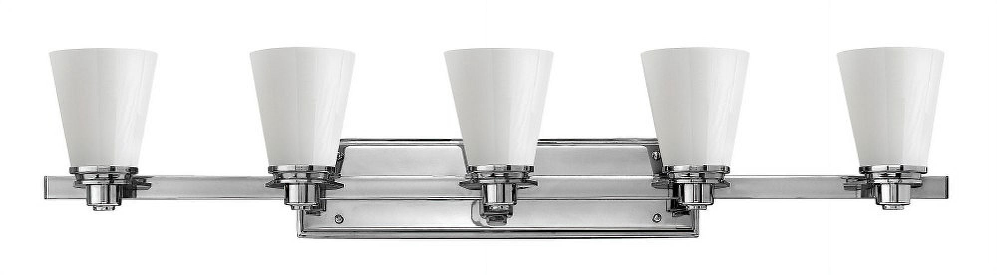 Hinkley Lighting - Five Light Vanity - Avon - 5 Light Bath Vanity in ...