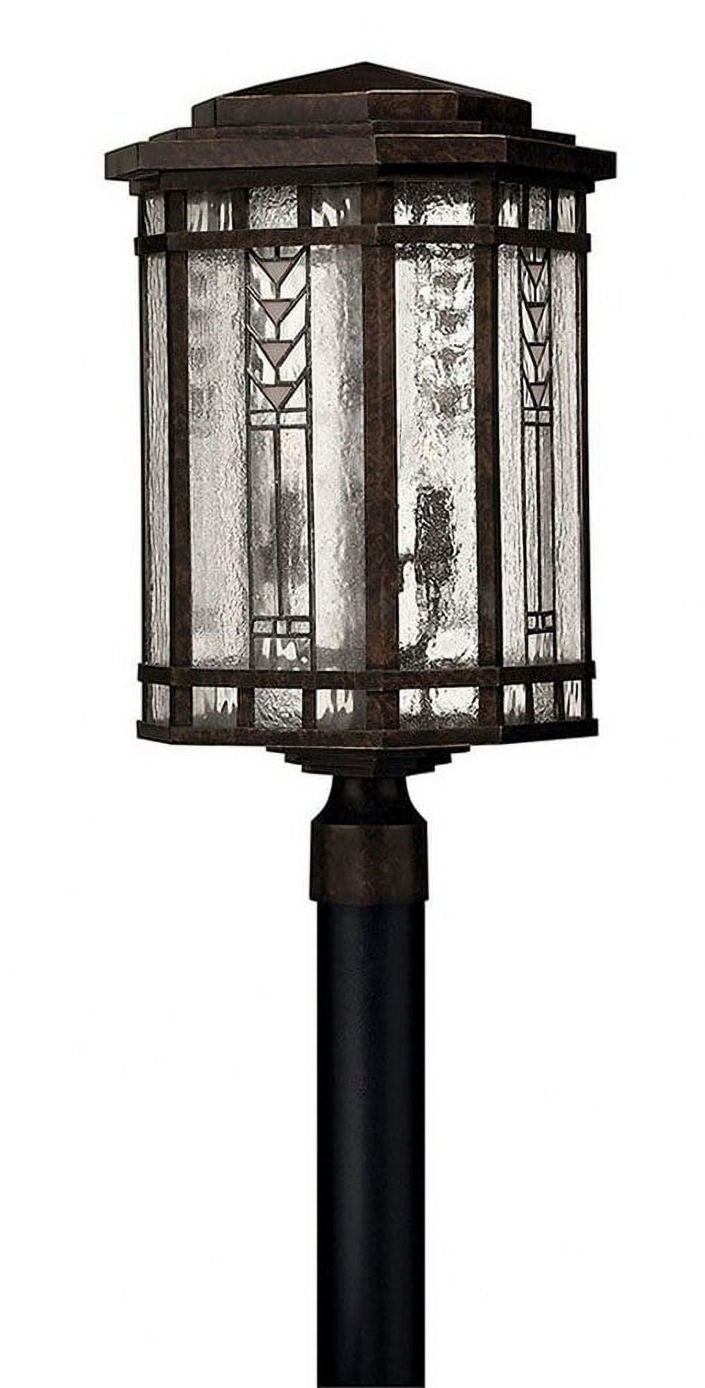 Acclaim Lighting Suffolk Outdoor Surface Mount 3 Light Post Fixture ...