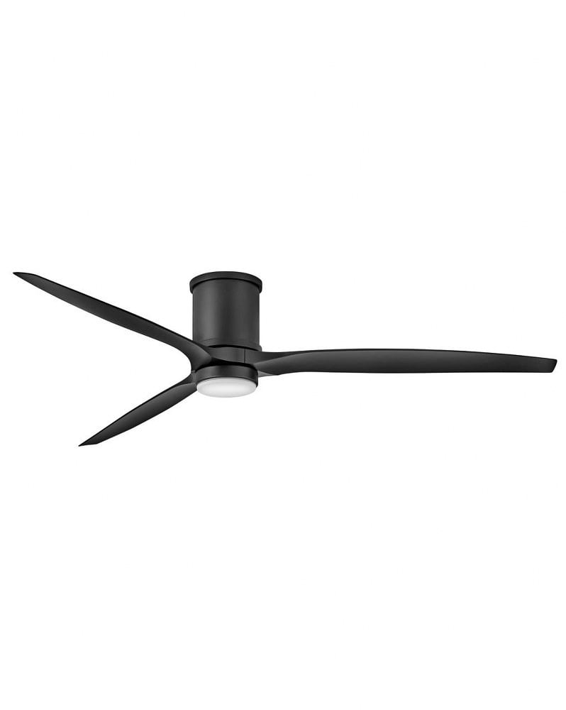 Hinkley Lighting - Hover Flush - 3 Blade Ceiling Fan with Light Kit In ...