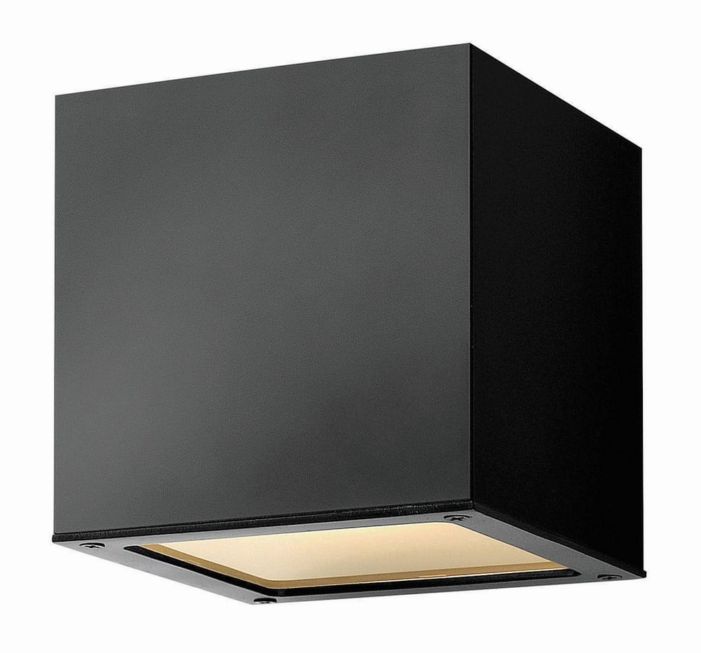Hinkley Lighting - Kube - 8W LED Small Outdoor Down Light Wall Lantern ...