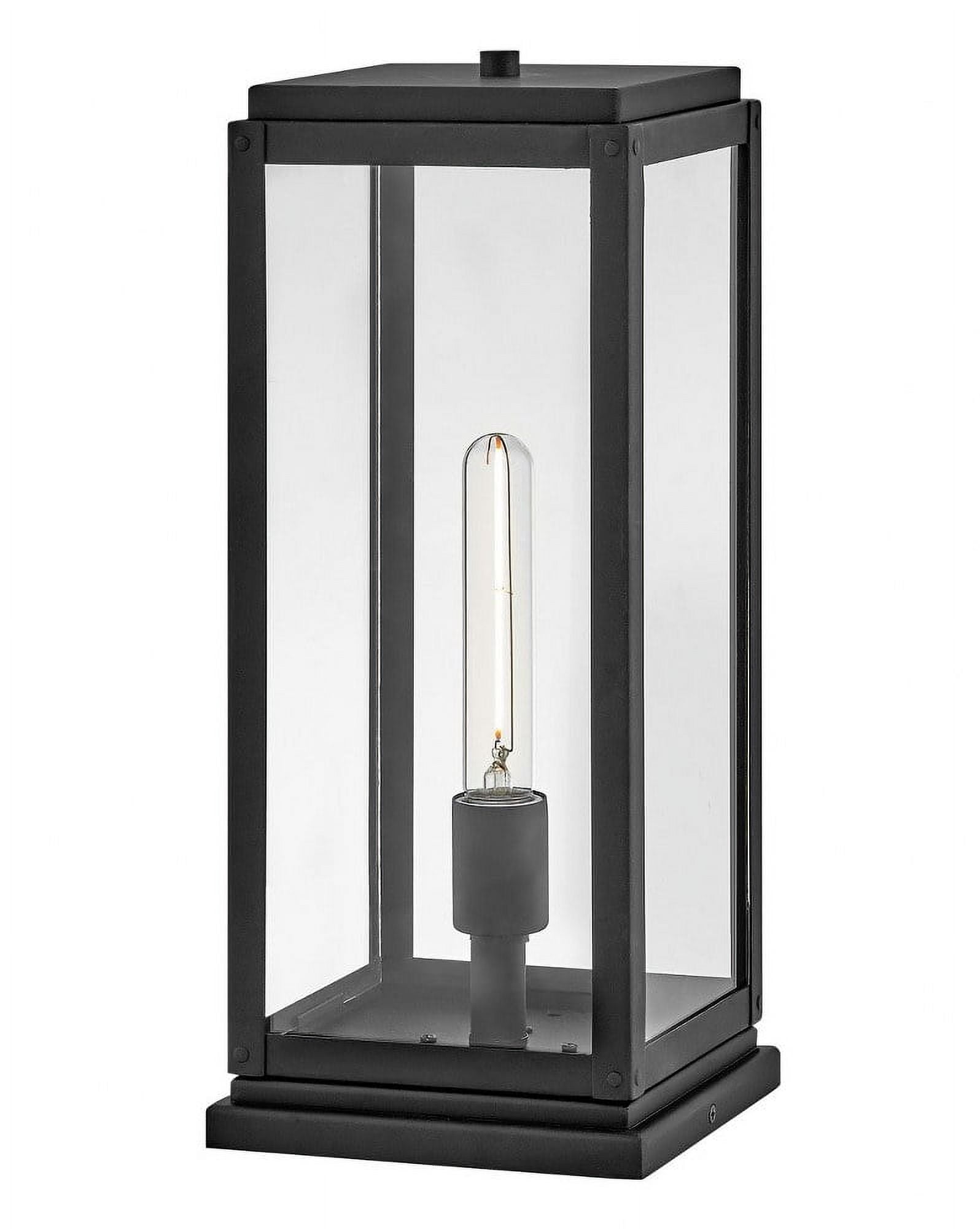 Hinkley Lighting - Max - 8W 1 LED Medium Outdoor Pier Mount-17 Inches ...