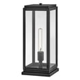 Hinkley Lighting - Max - 8W 1 LED Medium Outdoor Pier Mount-17 Inches ...