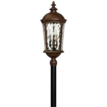 Livex Lighting Hamilton 3 Light Outdoor 3 Head Post - Walmart.com