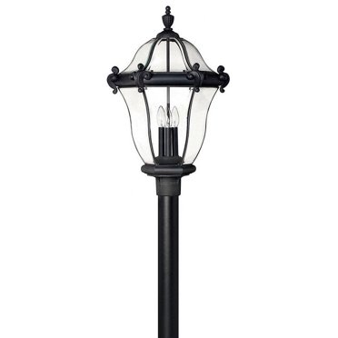Livex Lighting Hamilton 3 Light Outdoor 3 Head Post - Walmart.com