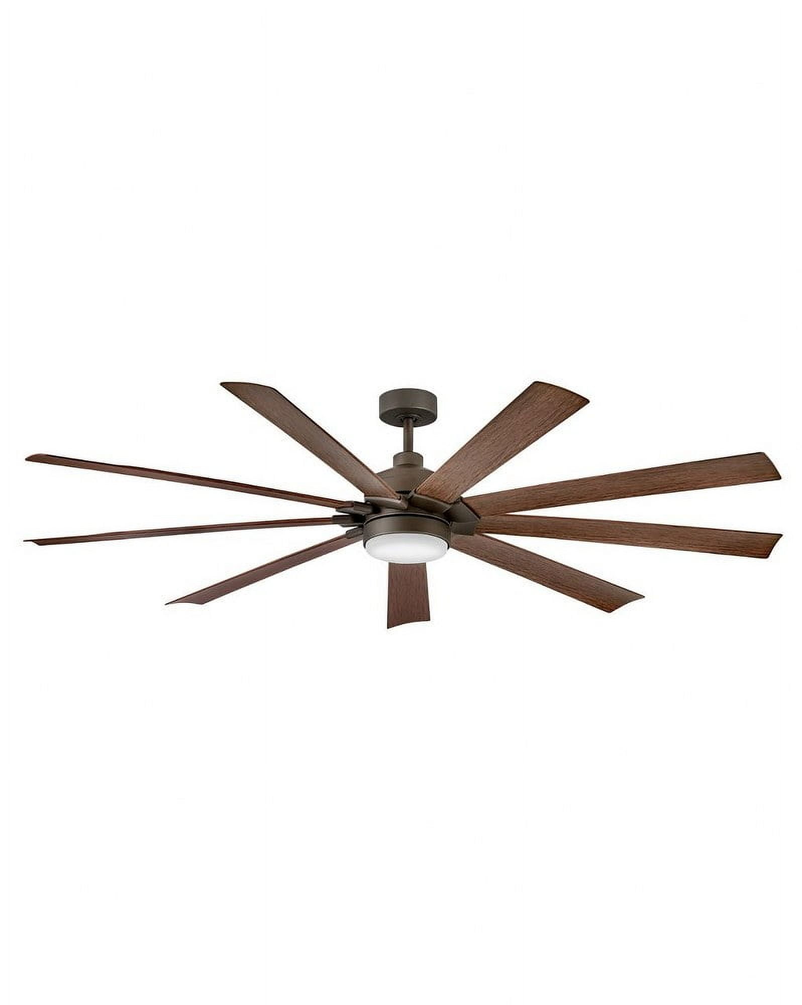 Hinkley Lighting - Turbine - 9 Blade Ceiling Fan with Light Kit In ...