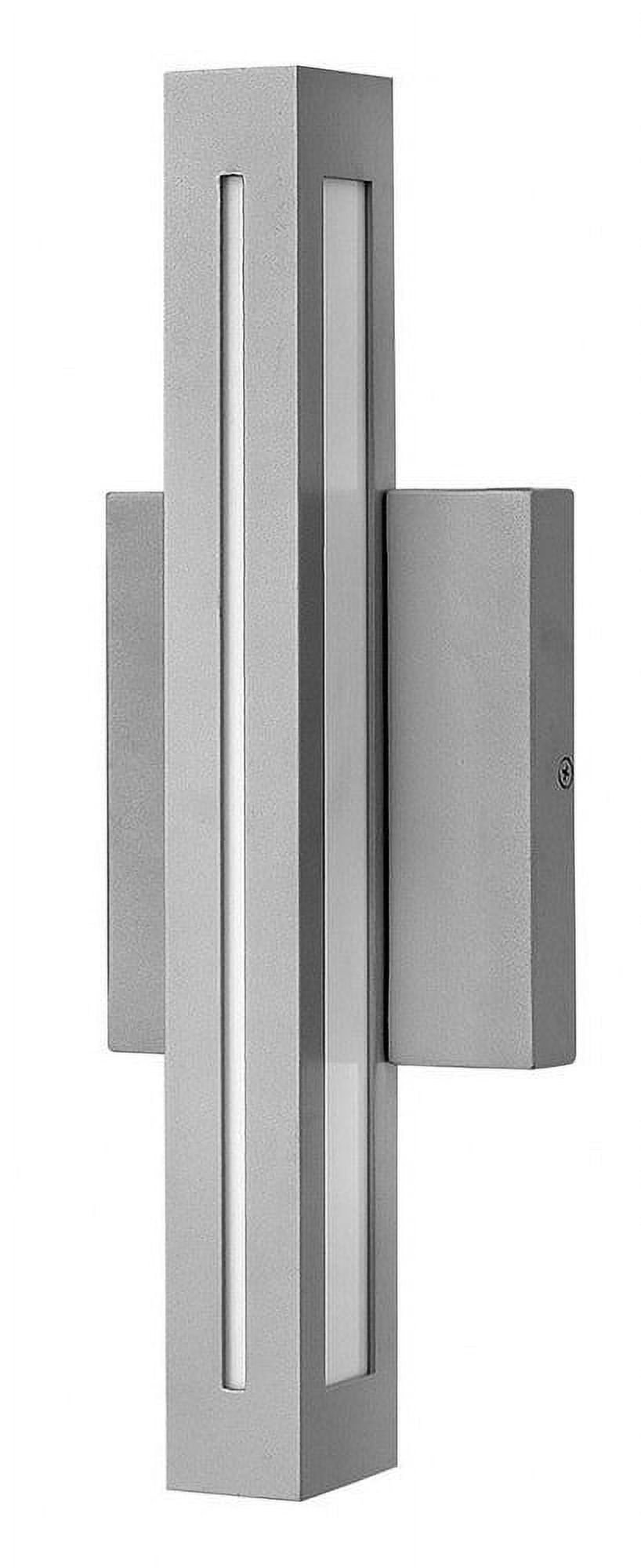 Hinkley Lighting - Vue - 15W 1 LED Small Outdoor Wall Mount in Modern ...