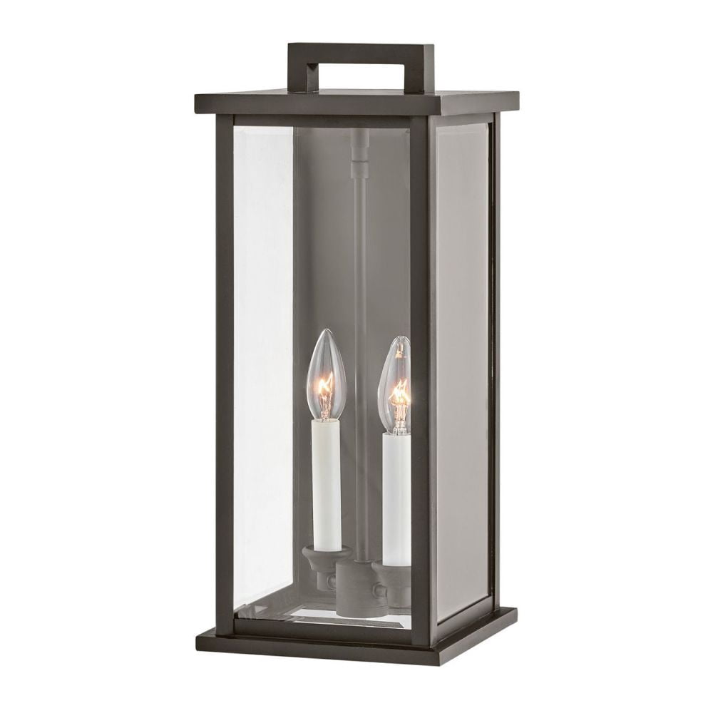 20014OZ Hinkley Lighting Weymouth - 2 Light Medium Outdoor Wall Mount ...