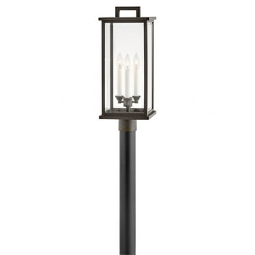 Livex Lighting Frontenac 3 Light Outdoor 3 Head Post - Walmart.com