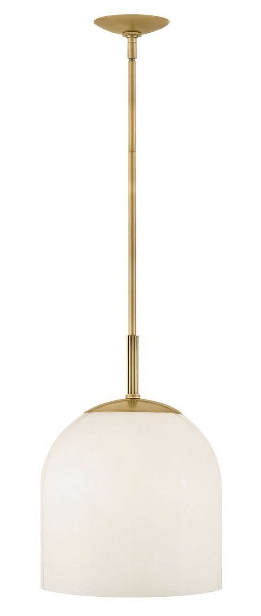 10W 1 Led Medium Convertible Pendant In Traditional Style-16.75 Inches ...
