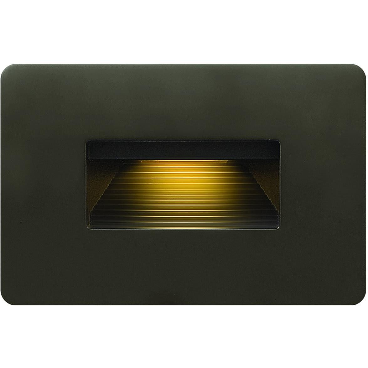 Hinkley Luna 4 1/2" Wide Bronze LED Step Light - Walmart.com