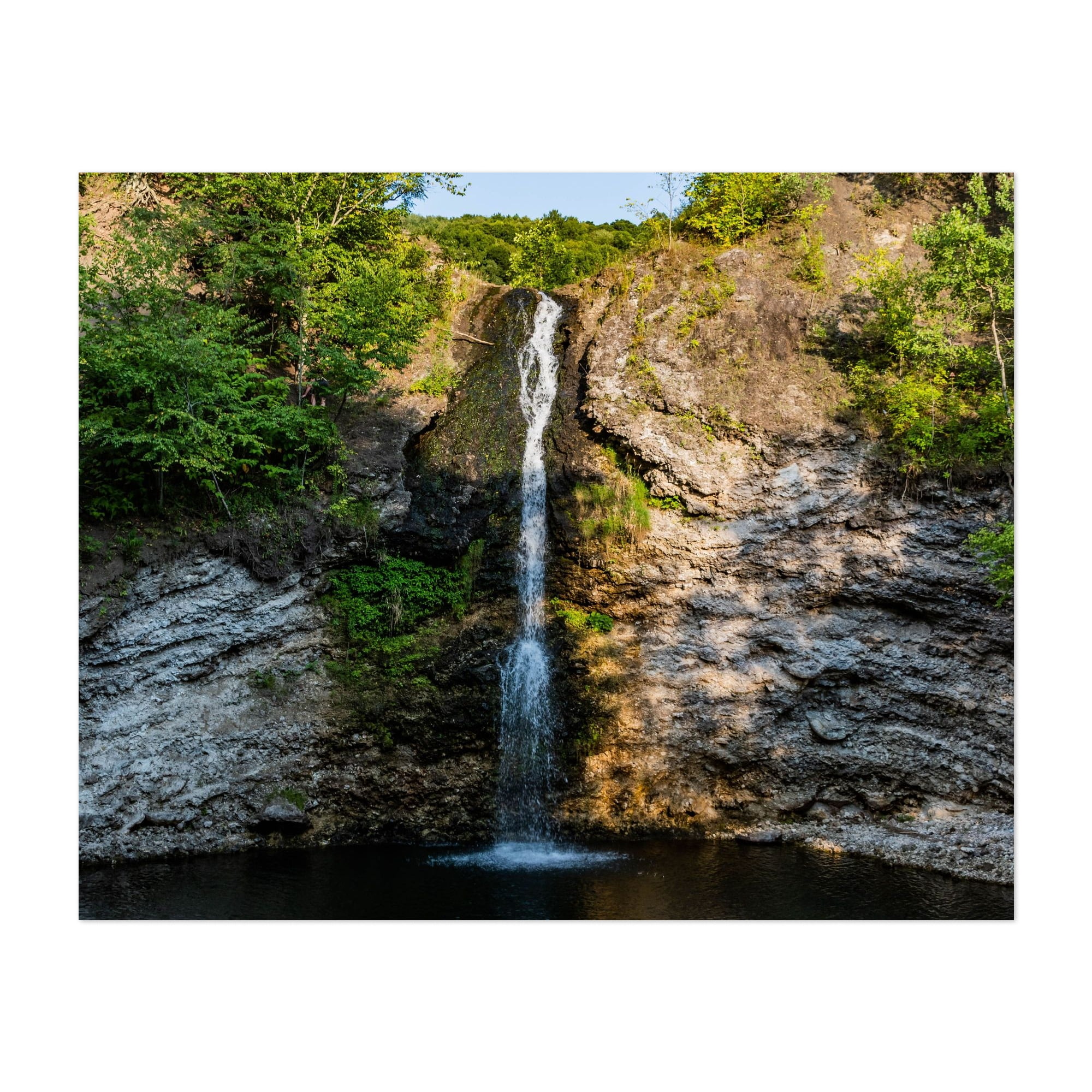 Hinkston Road Waterfall - Johnstown Pennsylvania Photography Waterfall ...