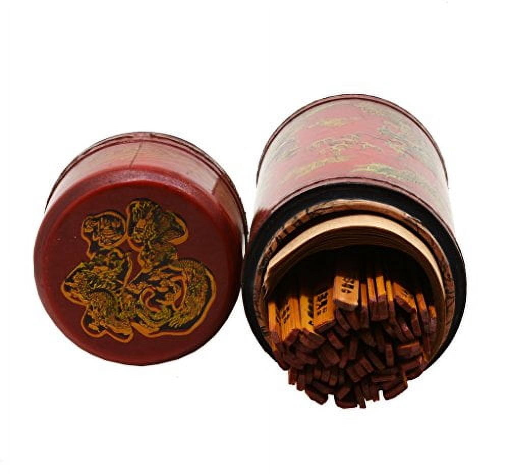 Hinky Imports Chinese Fortune Sticks in a Leather Box - Walmart.com
