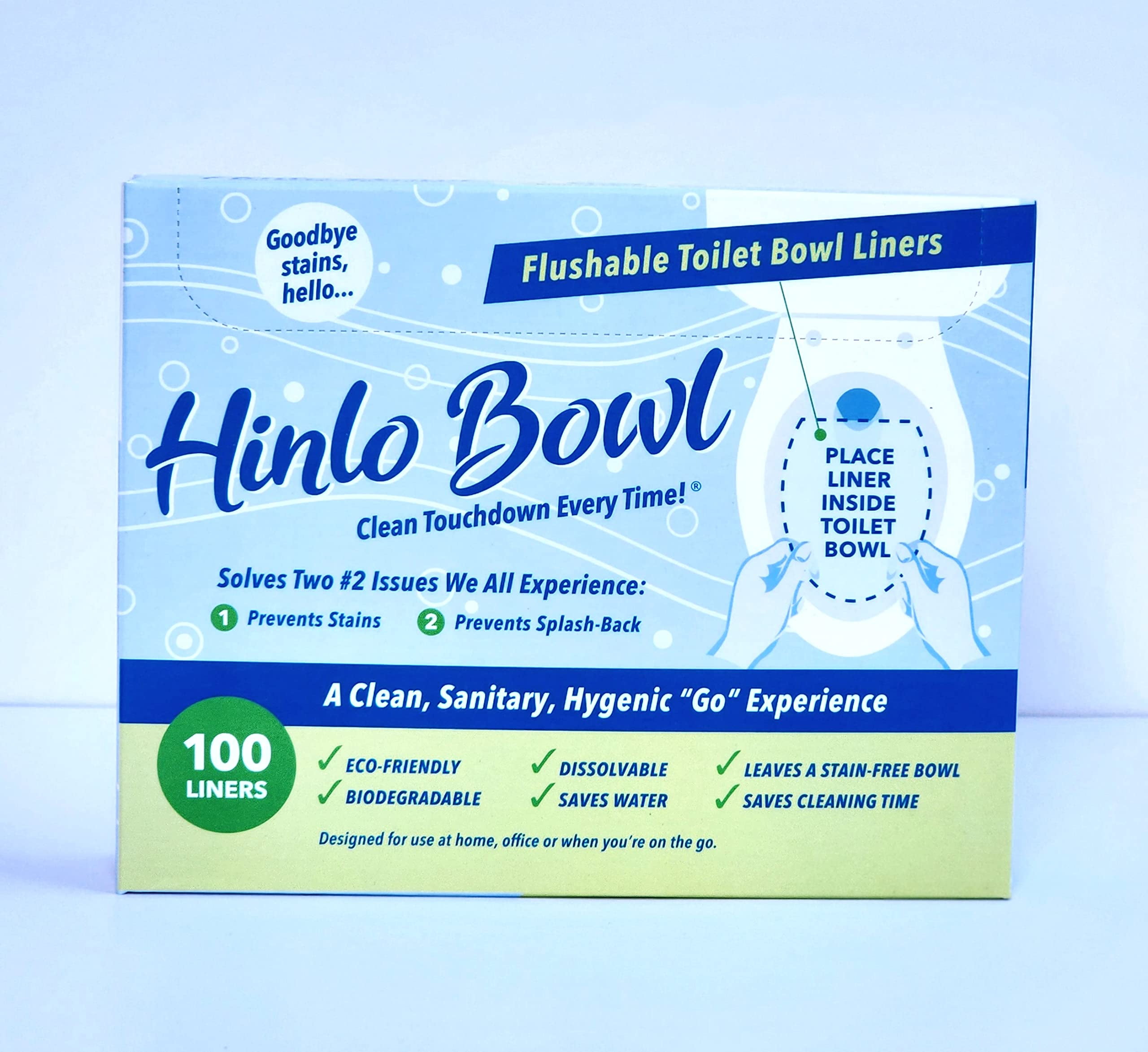 Hinlo Bowl Disposable Toilet Bowl - RV Toilet Toilet Splash Guard ...