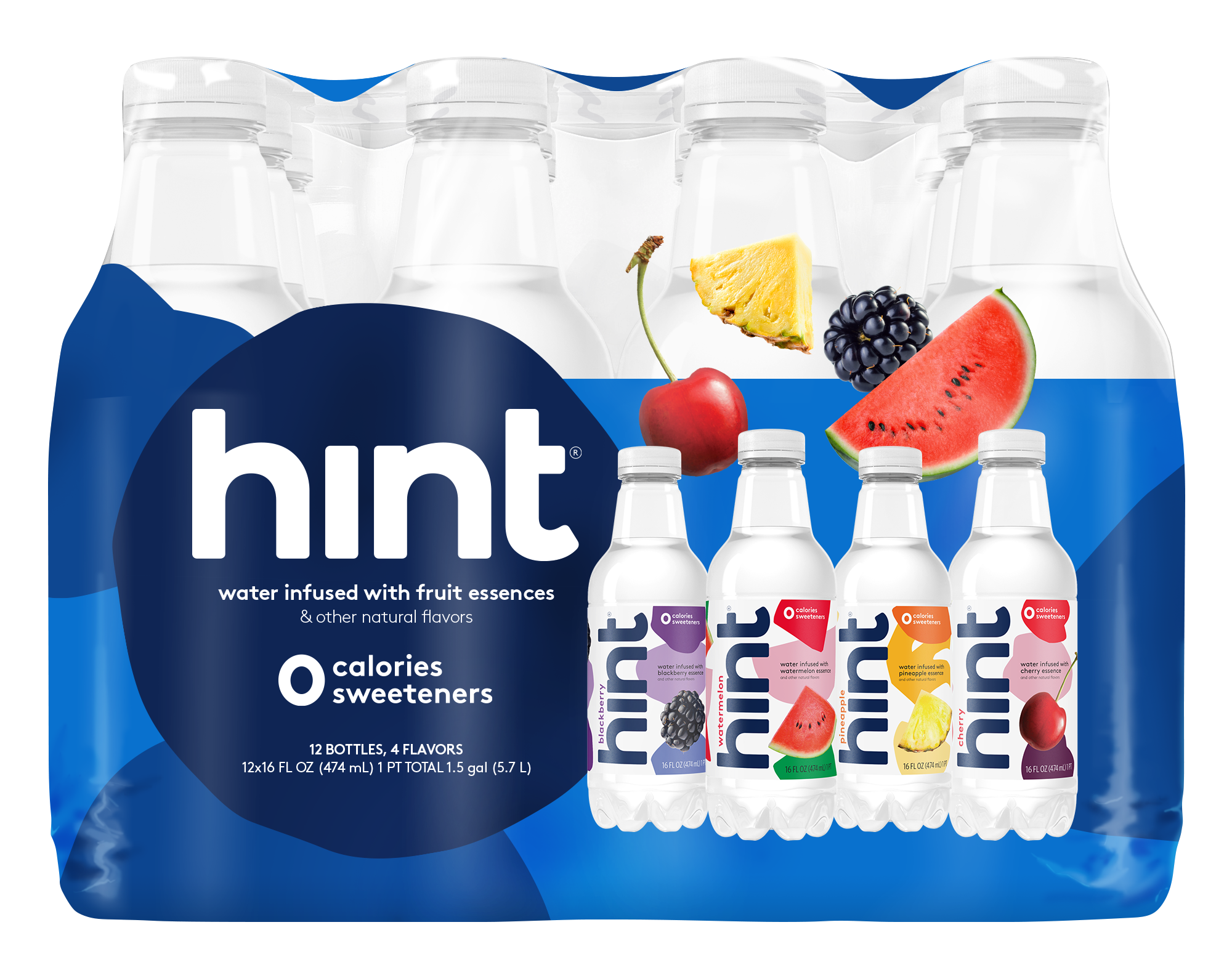 Propel Zero Calorie Flavored Water Variety Pack (16.9oz / 24pk ...