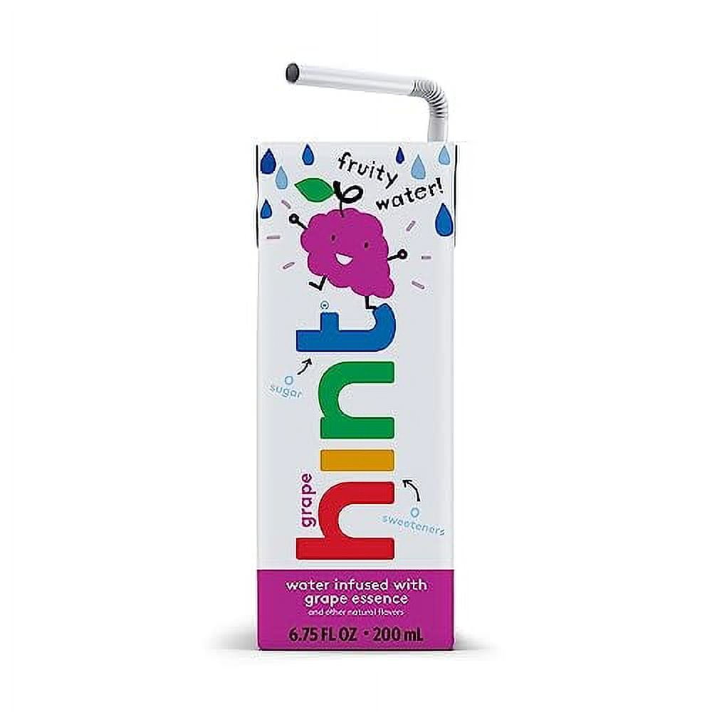 Hint Kids Water Grape (Pack of 32), 6.75 Ounce Boxes, Pure Water ...