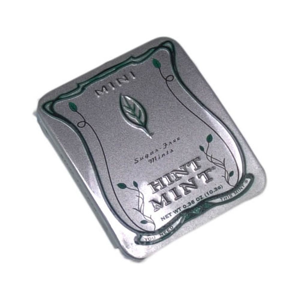 Hint Mint Gelatin Free Kosher Mints - Peppermint Mini 0.36oz (10.3g ...