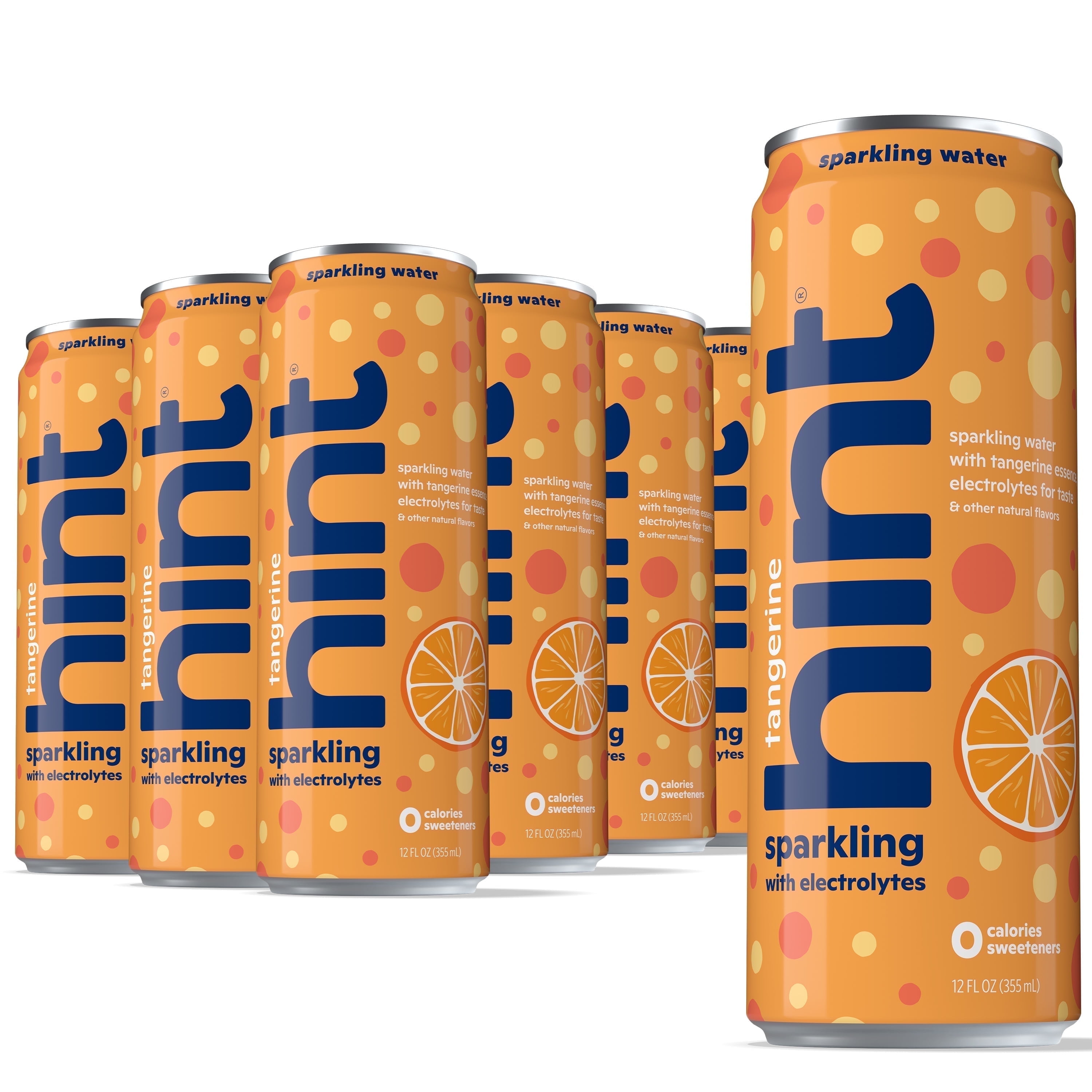 Hint Sparkling Water, Tangerine, 12 Fl Oz Cans, 12-Pack - Walmart.com