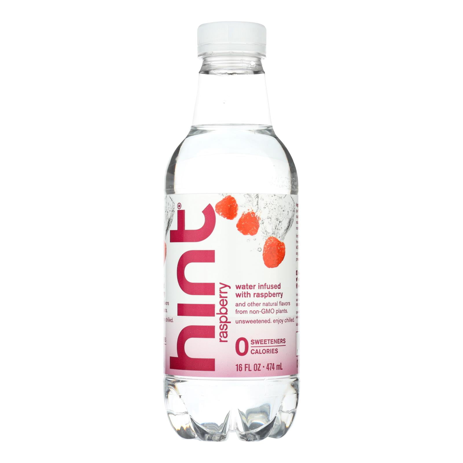 Hint Water Essence Raspberry 16 fl oz (Pack of 12) - Walmart.com