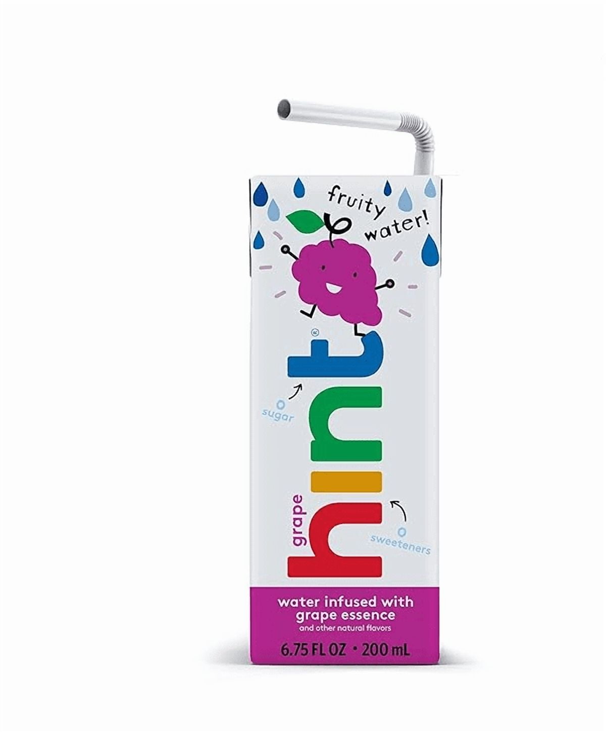 Hint Water Infused Grape Kids 8 Pack (2 packs, 16 total) - Walmart.com