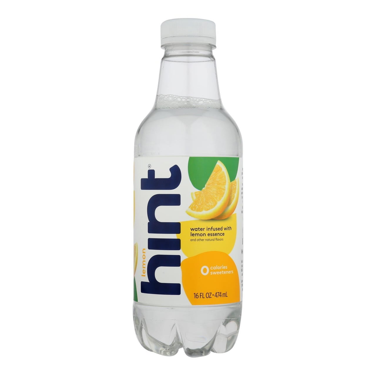 Hint - Bottled Lemon Flavored Water - Case of 12 - 16 OZ - Walmart.com