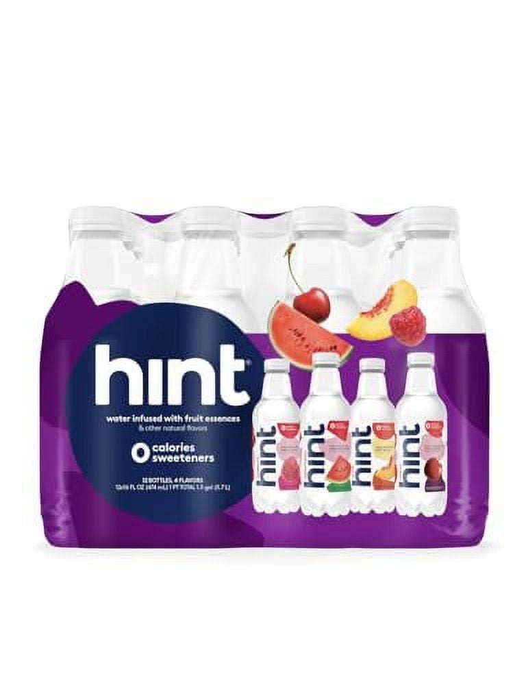 Hint Water Purple Variety Pack, 12 Pack, 16oz Bottles, Flavors ...