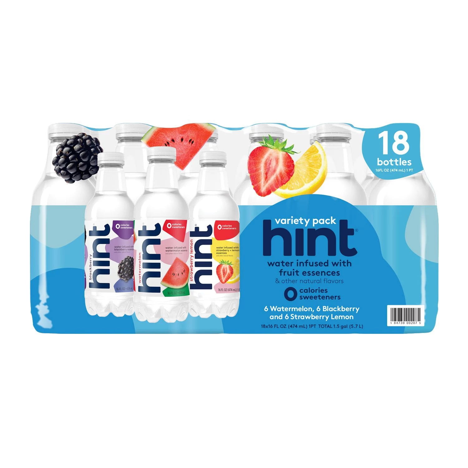 Hint Water Variety Pack, 16 Ounce (36 Pack) - Walmart.com