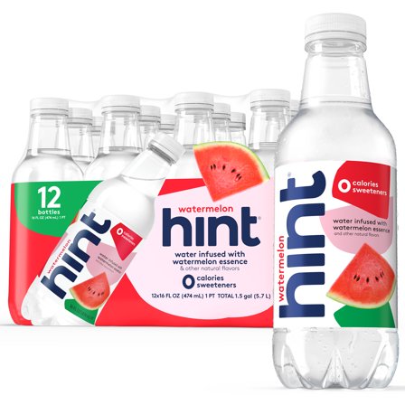 Hint Fruit-Infused Bottled Water, Summer Classics Variety Pack - Sugar ...