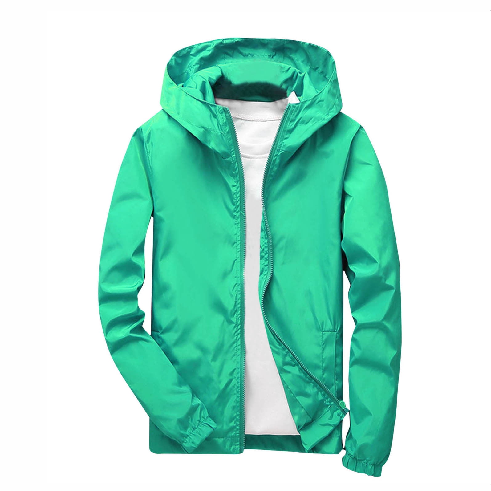 Hinvhai Boys Windbreaker Jackets Hooded Water-resistant Wind Breakers ...
