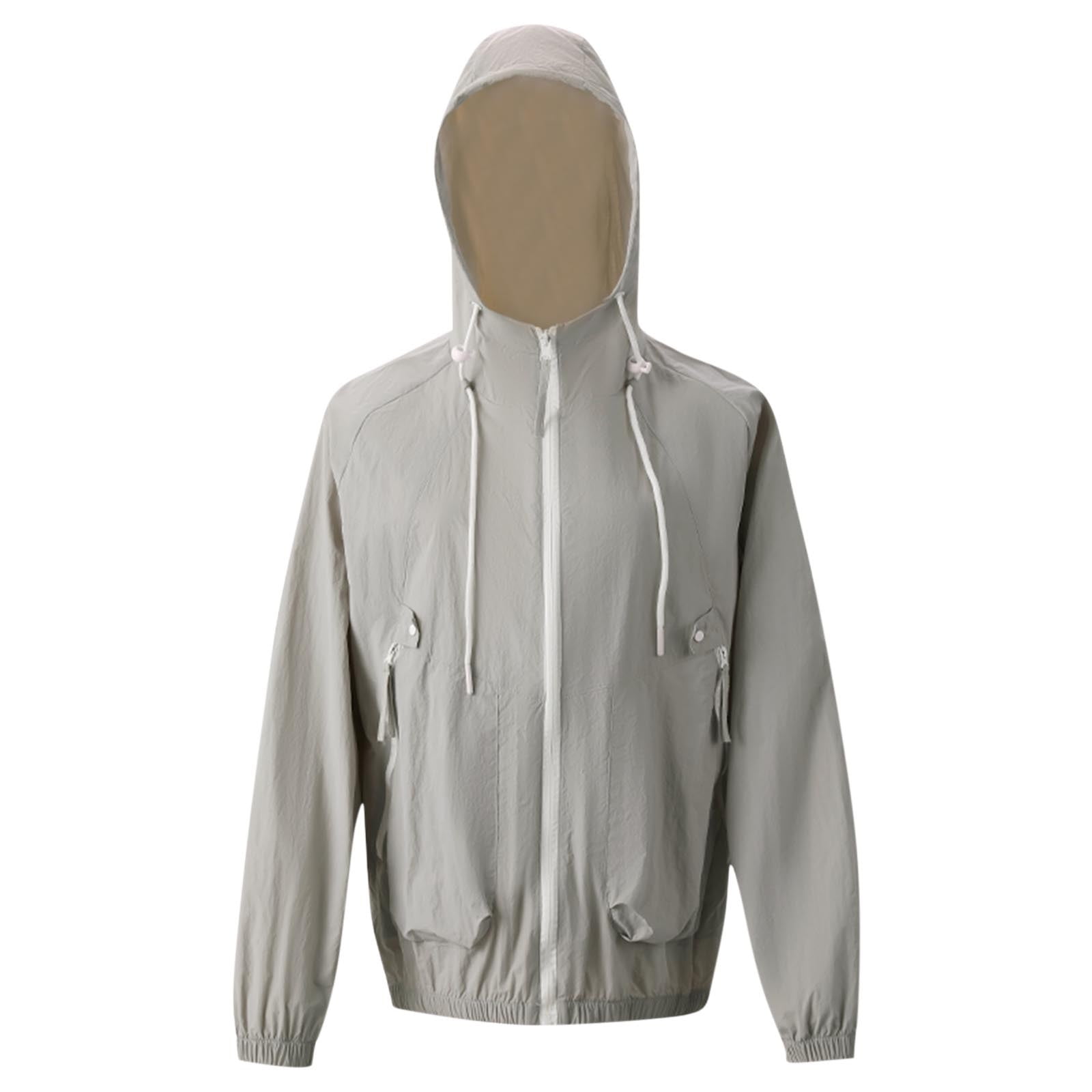 Hinvhai Hooded Fan Suits, Cold Air-Conditioning Suits for Cooling Sun ...