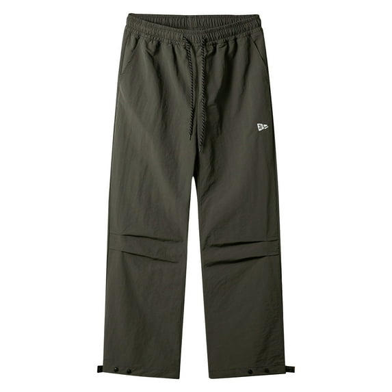 Hinvhai Men Dress Pants Stretch Straight Leg Elastic Waist Carpenter ...