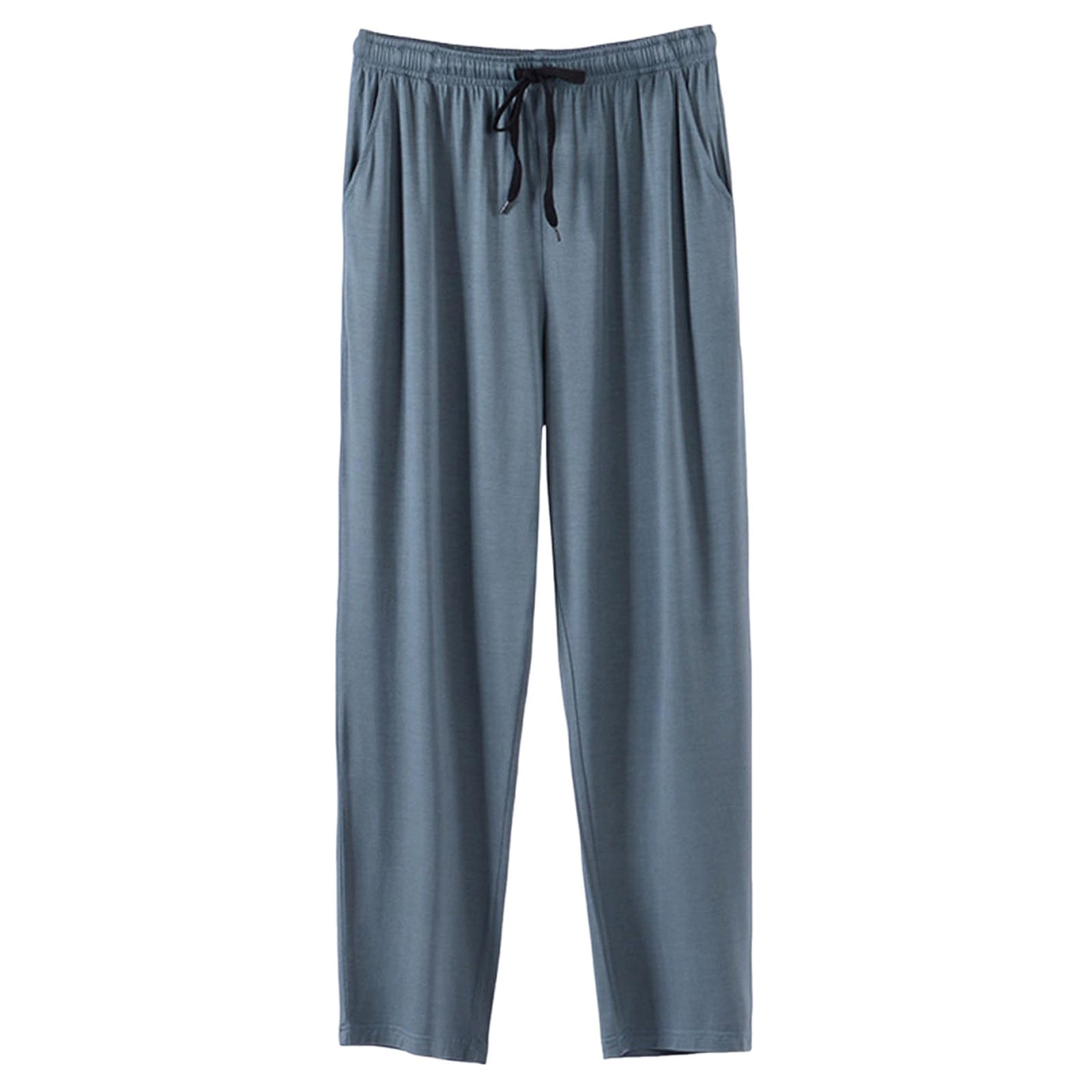 Hinvhai Men's Modal PJ Bottom Jersey Knit Pajama/Lounge Pants Sleepwear ...